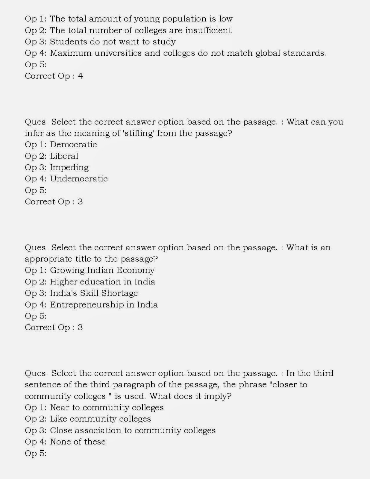 Download free books and study material: English sample questions for ...