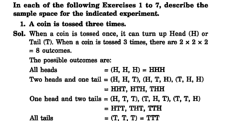 Probability class 11 math - Studypur