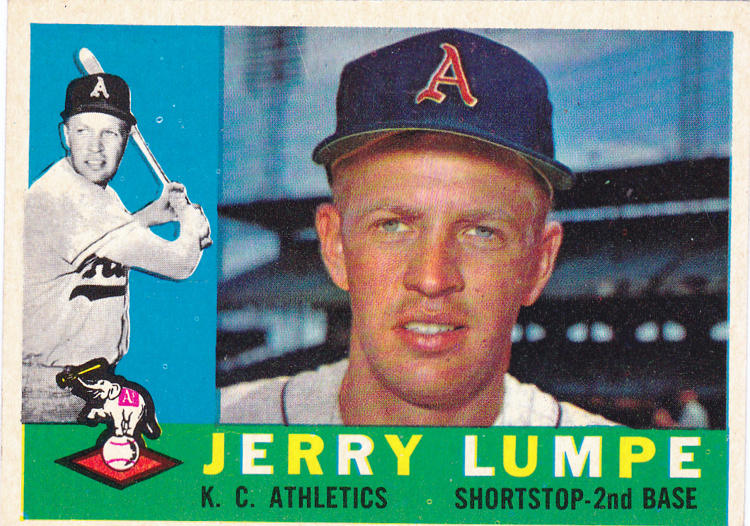 Horizontal Heroes: The 1960 Topps Set: #290 Jerry Lumpe
