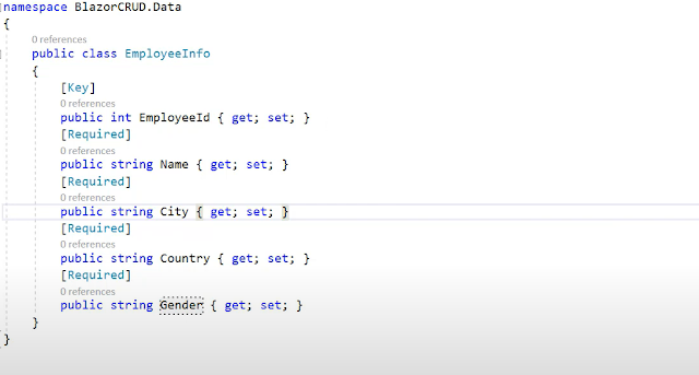 Blazor CRUD using REST API