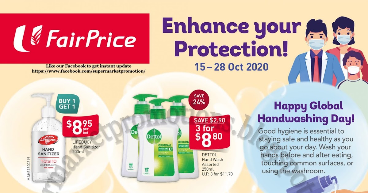 NTUC FairPrice Wellness Promotion 15 - 28 October 2020 ~ Supermarket ...