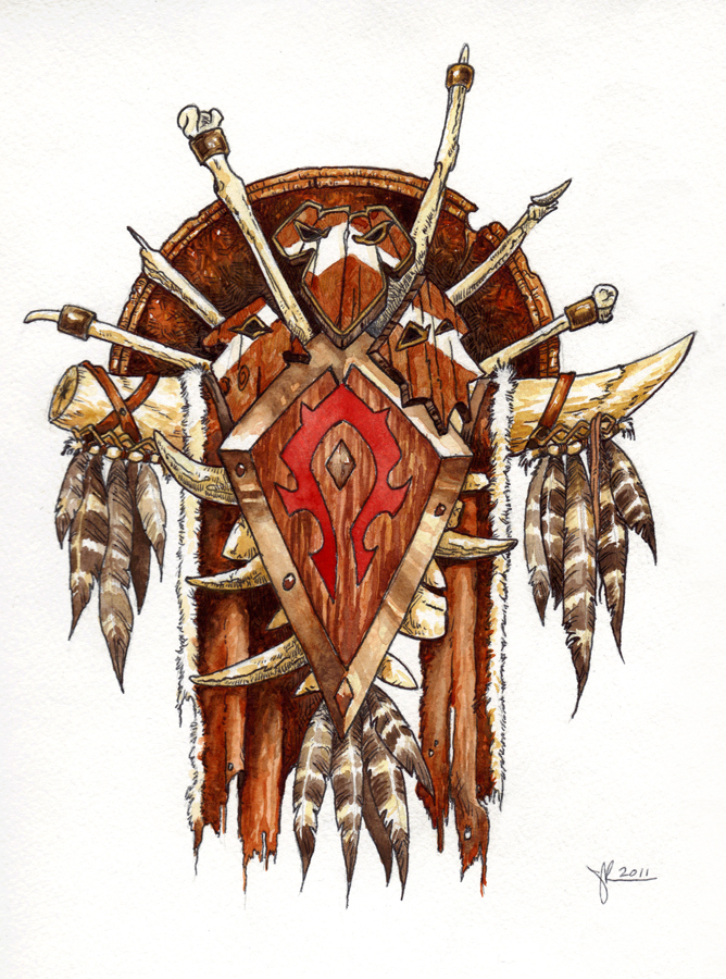 The Art of Jennifer Kearney: Horde emblem