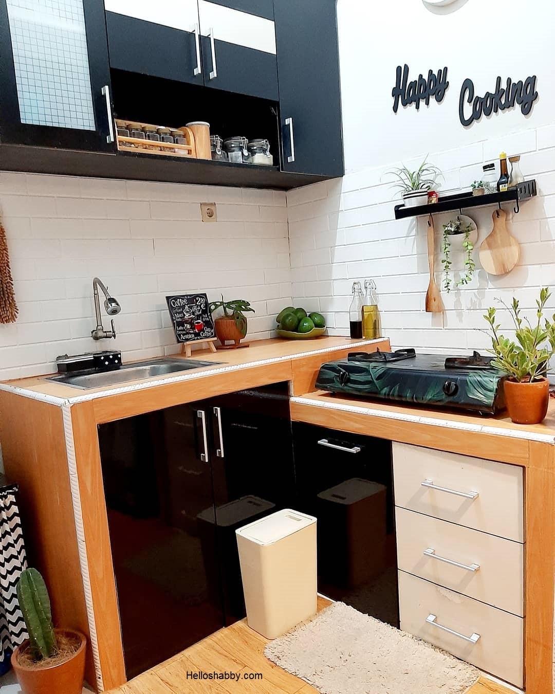 7 Desain Dapur Minimalis dengan Kitchen Set Murah ~ HelloShabby.com ...