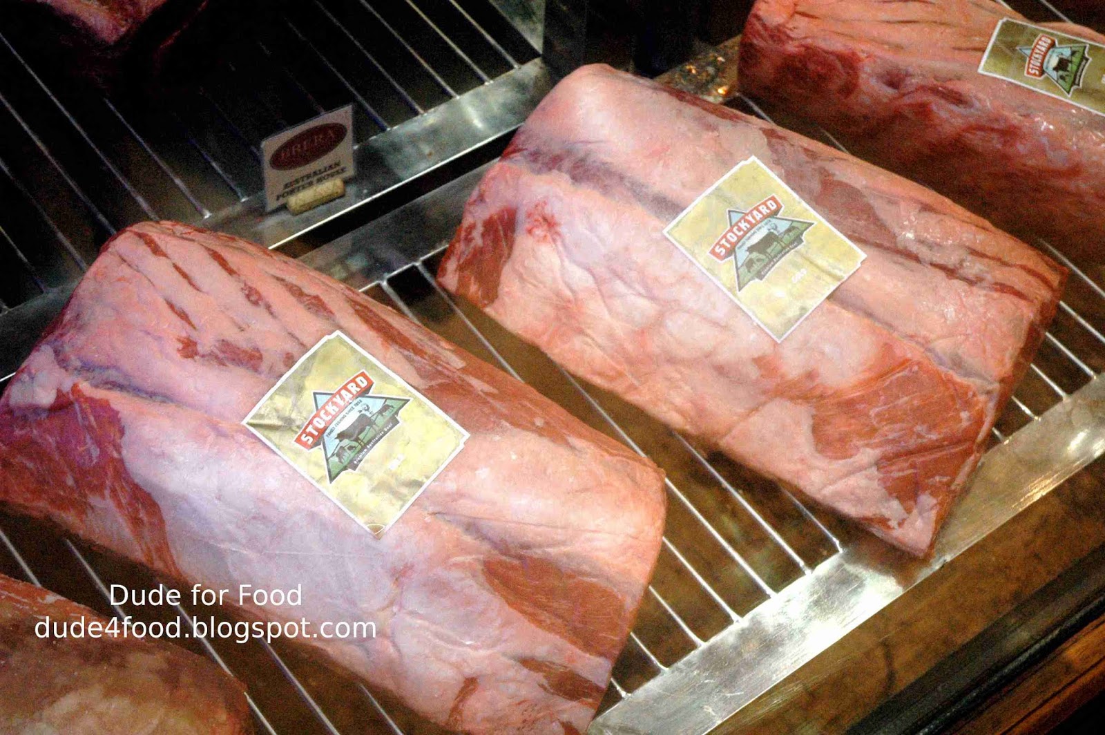 DUDE FOR FOOD: Australian Prime: A Stockyard Beef Wine Dinner at Brera ...