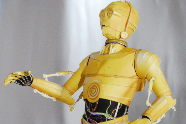 Star Wars : C3PO Paper Model | Paperized Crafts