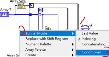 LabView For Loop - Tunnel Mode Conditional 迴圈附加條件 - 真相傑森