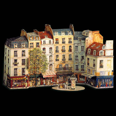 French Model Railway: Faller model railway buildings