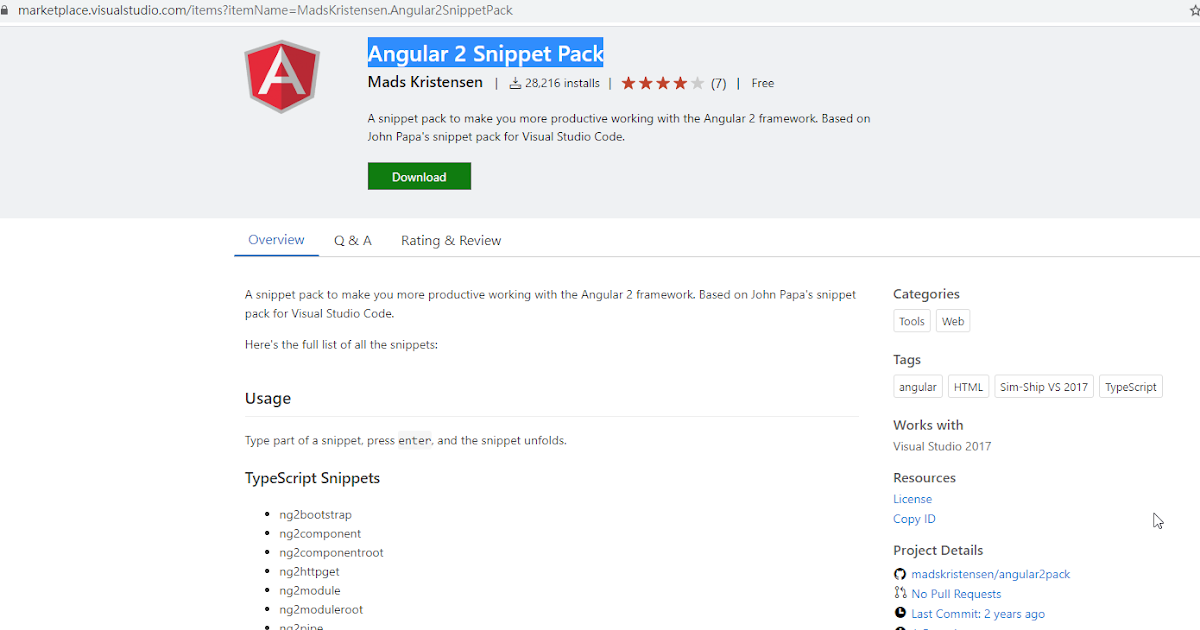 Angular使用筆記2_不能錯過的在Visual Studio跟VS Code好用插件