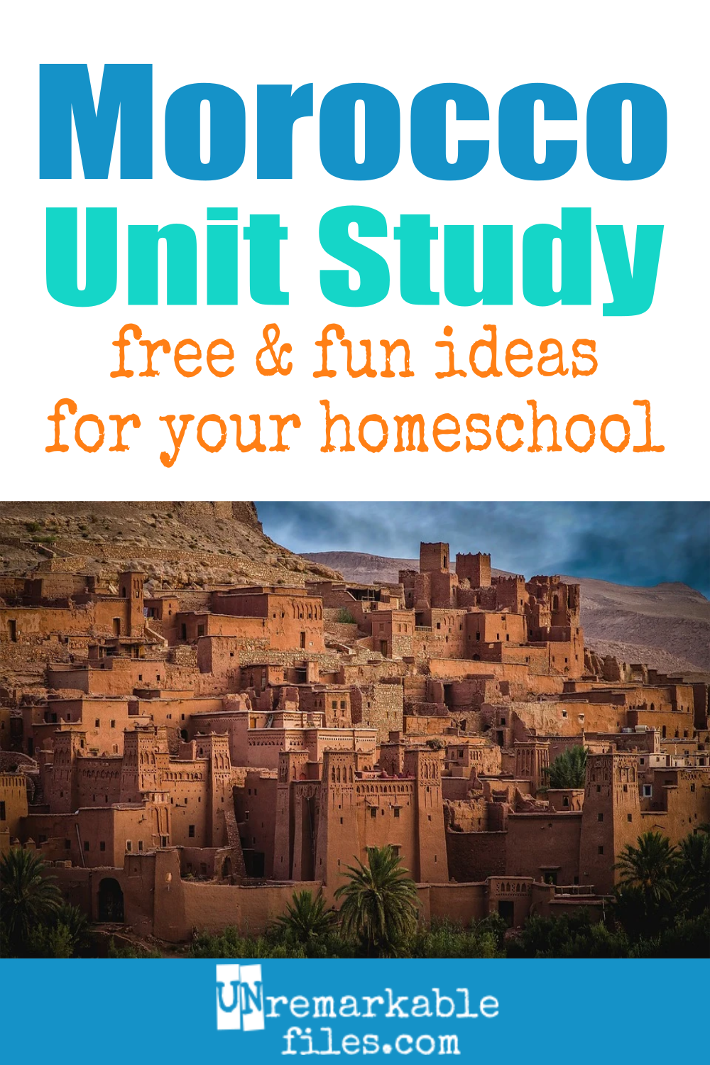 Unremarkable Files: The Educational Summer Vacation: Studying Morocco