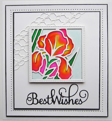 PartiCraft (Participate In Craft): Iris Flower Square