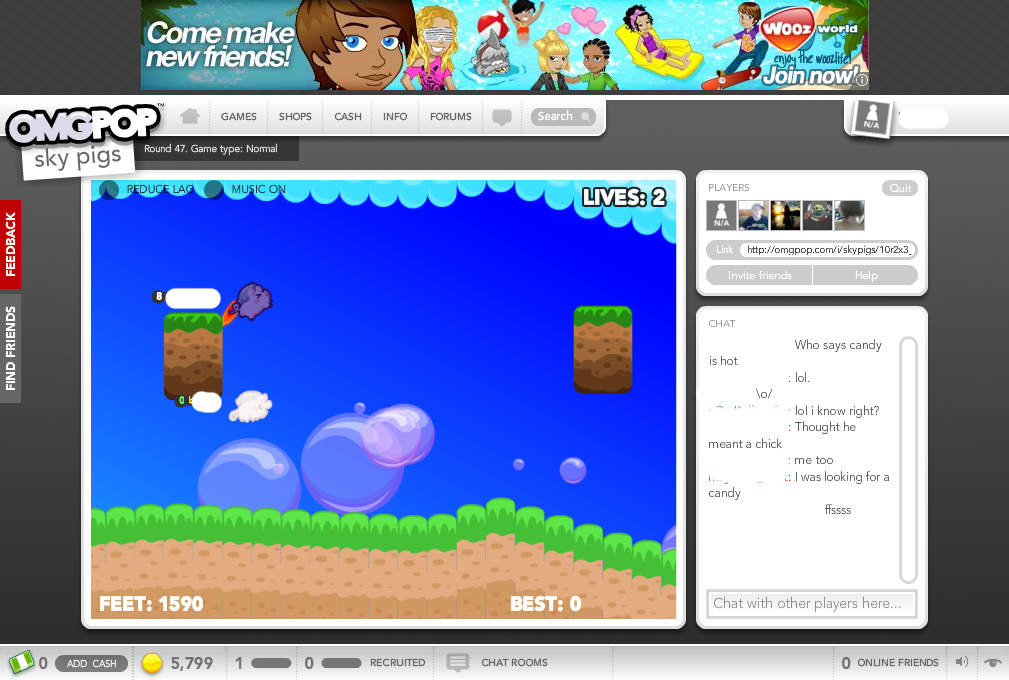 Top 5 Best OMGPOP Games - neknekenken