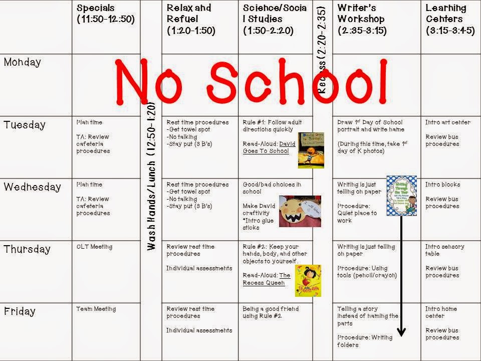 The Fabulous First Grade: Peek at my Week 8/12