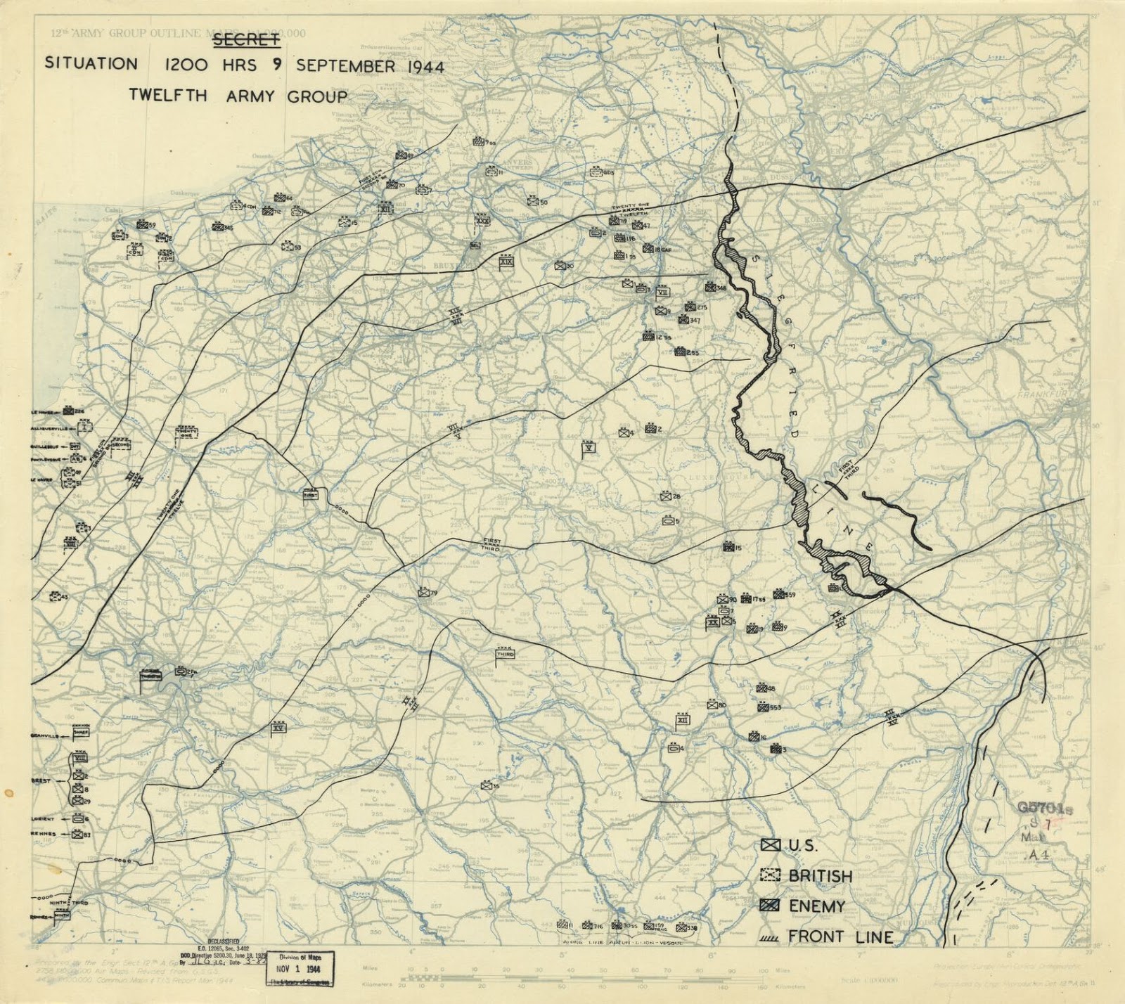 1944. Allied Forces Push Through Western Europe