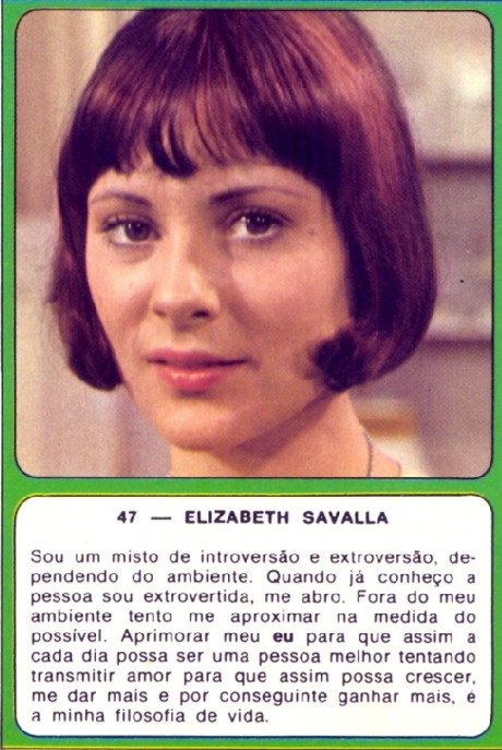 Astros em Revista: ELIZABETH SAVALLA A SAGA DE UMA LUTADORA