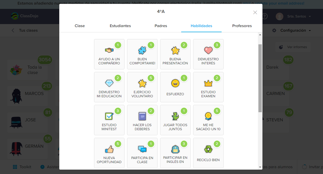 IDEAS EN EL AULA DE PRIMARIA: CLASS DOJO PREMIOS