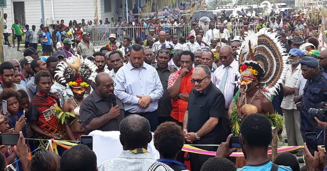 PM O'Neill officiates opening of several projects in Maprik, East Sepik ...
