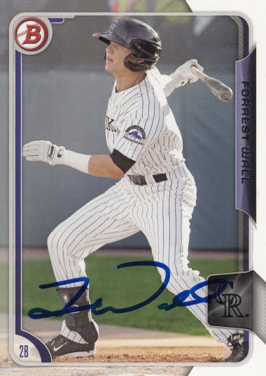 Daily Autograph: Forrest Wall