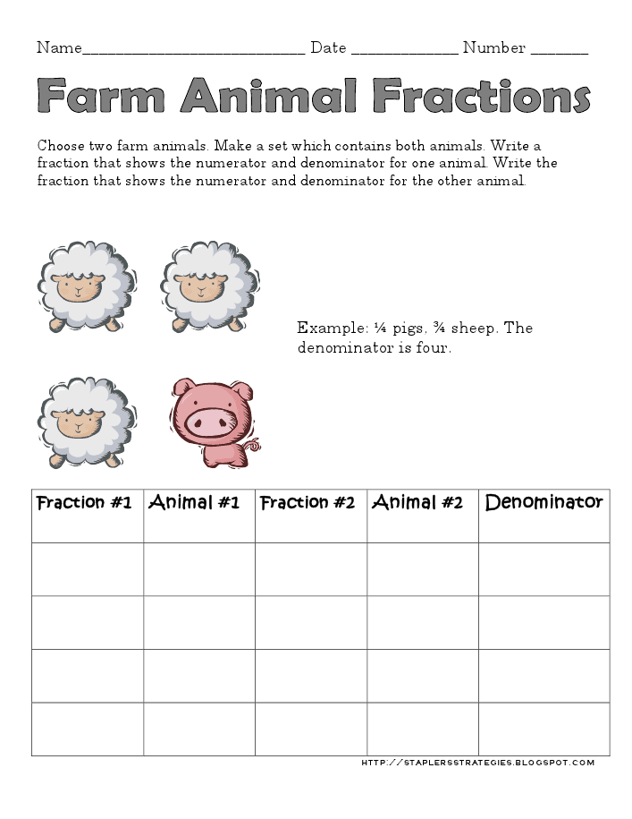 Stapler's Strategies: More Fractions...