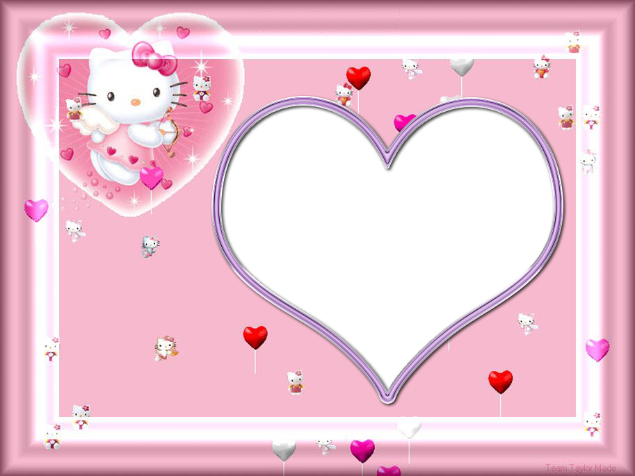 Delicados Marcos de Hello Kitty, todos en Png. ~ Marcos Gratis para ...