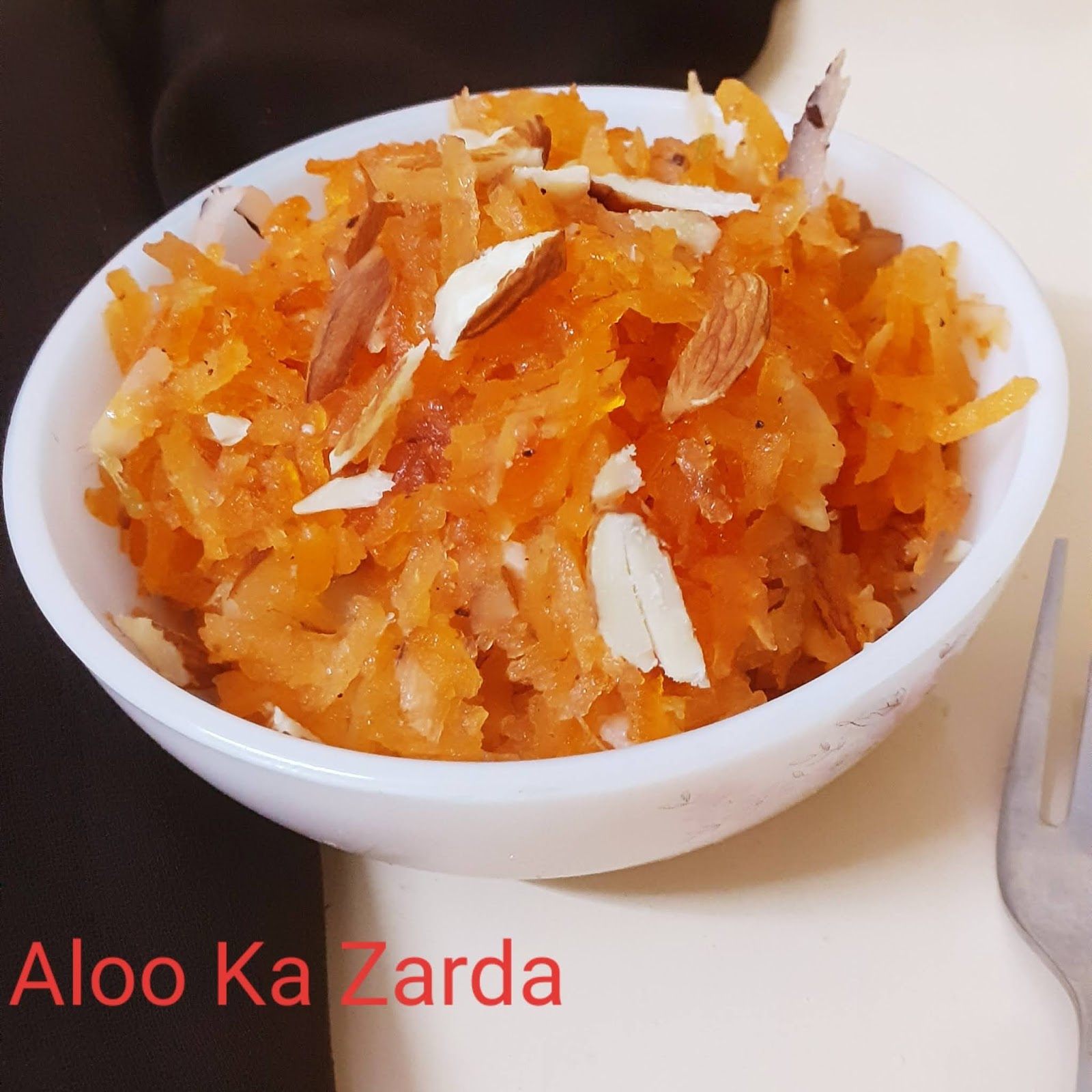 Hema's Musings: Aloo ka zarda