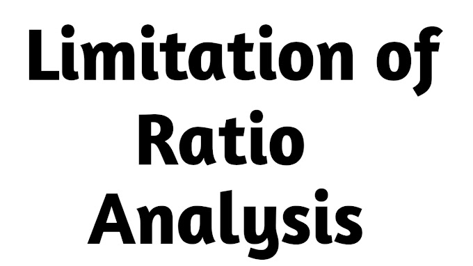 Limitations of Ratio Analysis