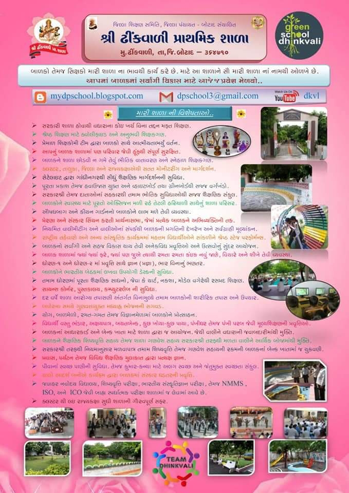 Posters & Banners Useful for Govt Primary School std. 1 Student ...