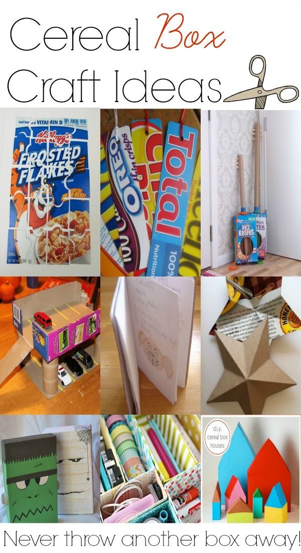 Make your puzzle games with Cereal Boxes
