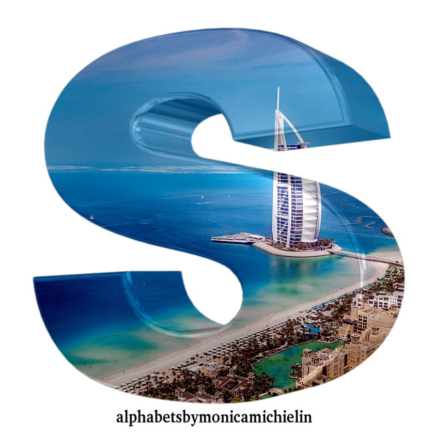 M. Michielin Alphabets: DUBAI CITY UNITED ARAB EMIRATES ALPHABET ...