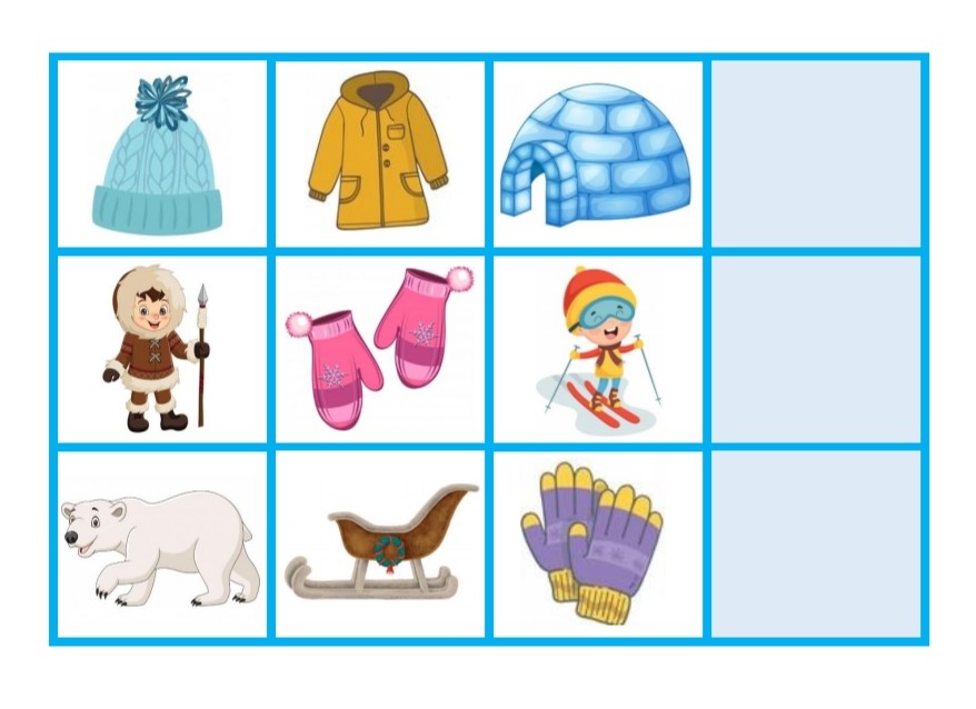 Mi Pequeño Rincón: BINGO DEL INVIERNO