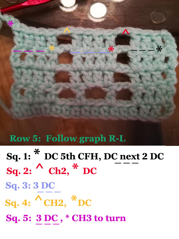 FREE By Tina G: Learn To Use My Filet Crochet Graph Patterns