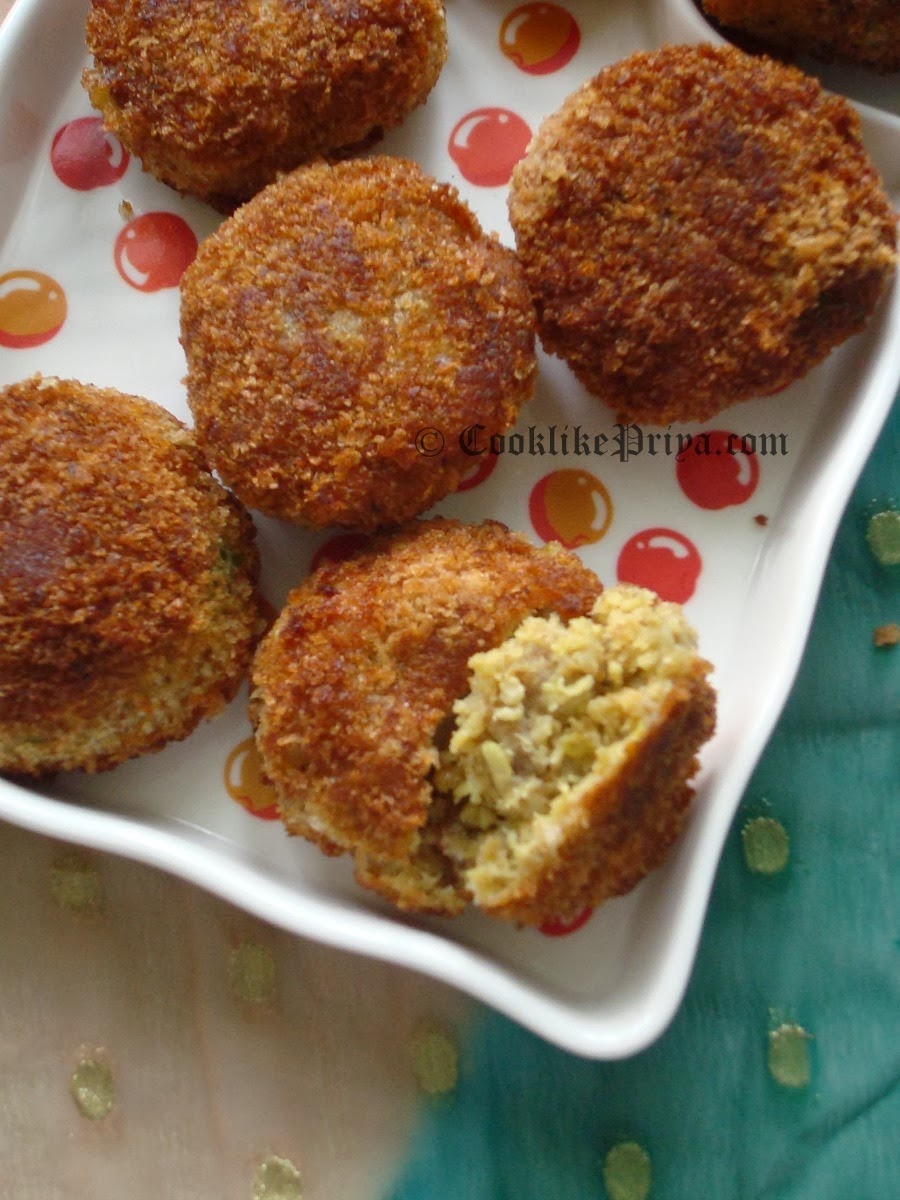 Cook like Priya: Kheema Cutets | Goat Keema Cutlet | Keema Starter Recipe