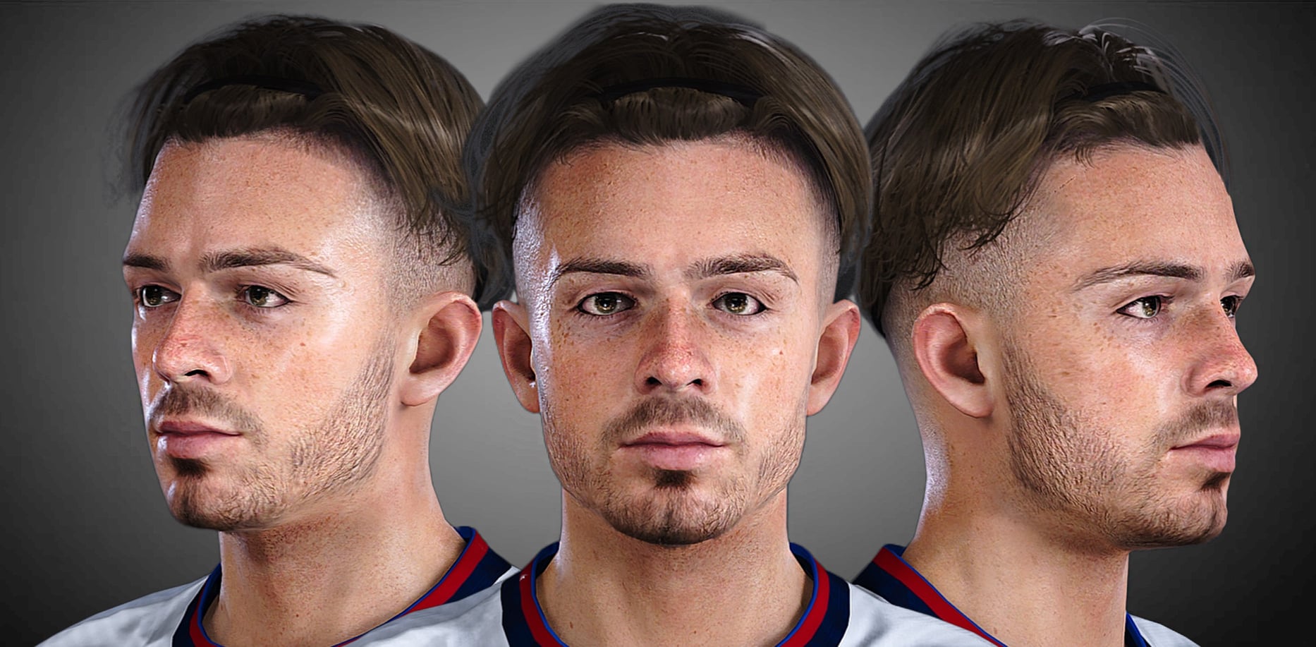 pes-modif: J.GREALISH by LR7_Face Convert FIFA21 for PES 2021