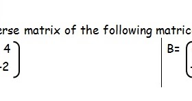 aay TUITION : F5 Math (30/4/2020) - Chapter 4 matrices Q21