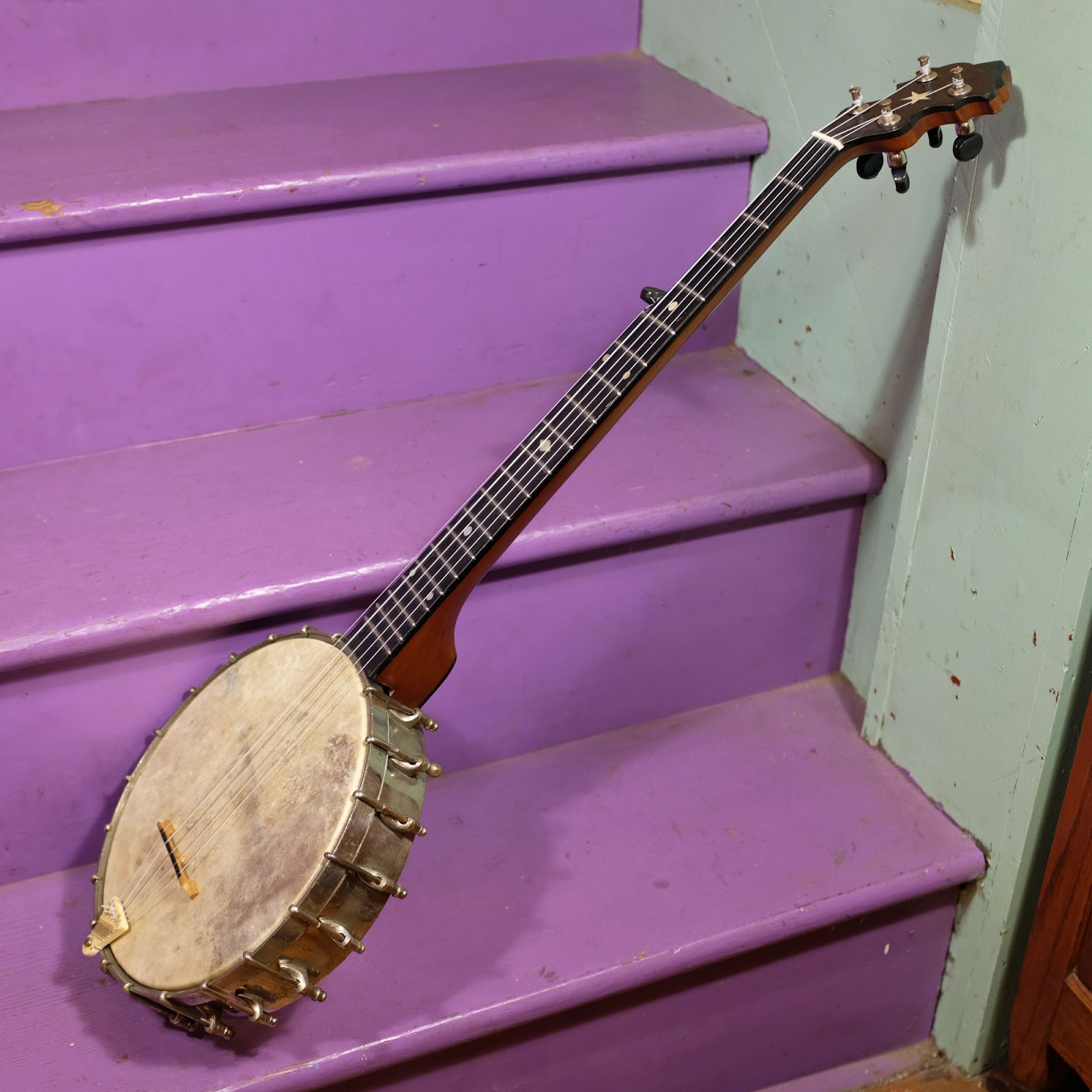 1890 SS Stewart "Lady Stewart" 5-String Openback Banjo