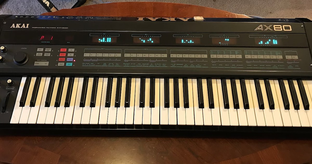 MATRIXSYNTH: Akai AX-80 Analog Synthesizer
