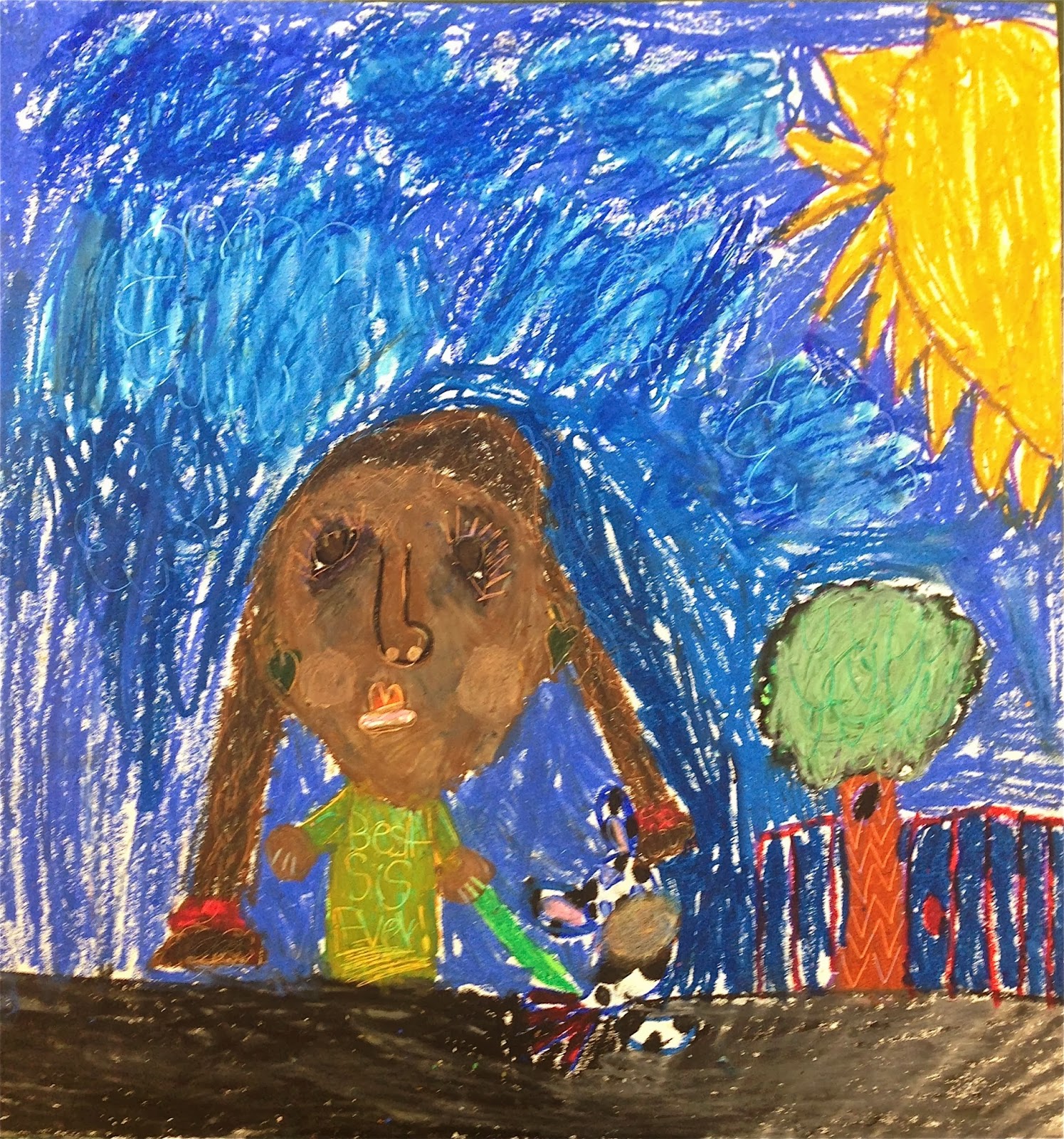 The Art Studio at PS 250: Grade 2 Narrative Self-Portraits