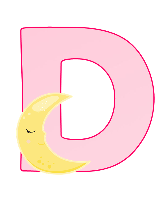 Kits imprimibles gratis : Alfabeto luna