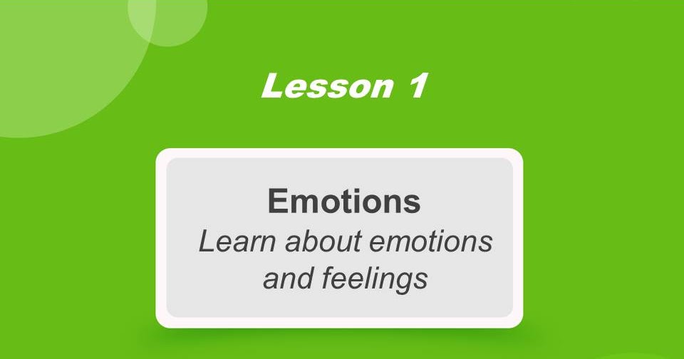 YOKITALK: Unit 6_Lesson 1 Emotions