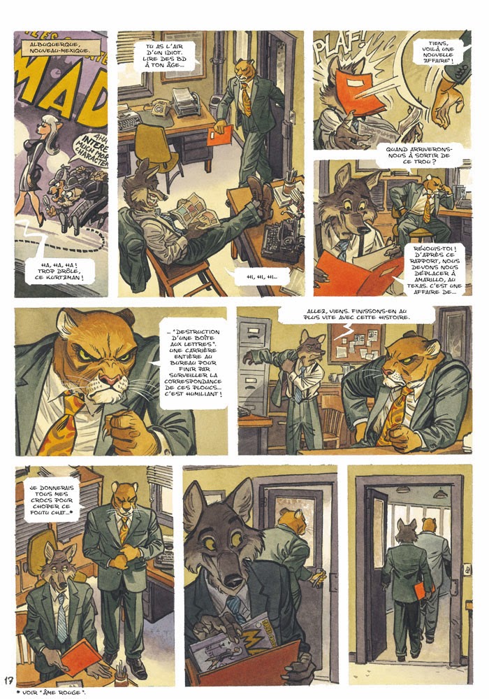 BLACKSAD GALLERY: Blacksad, Tome 5 : Amarillo 30 Page Preview
