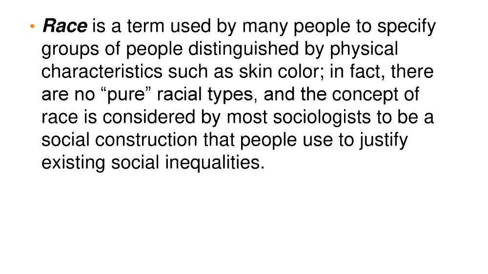 Color terminology for race
