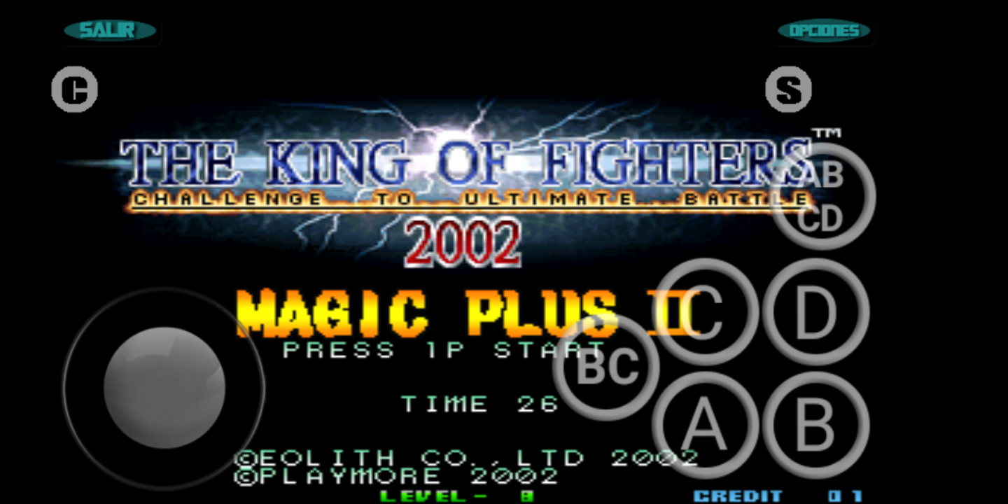 King Of Fighters 2002: Kof2002 Magic Plus 2 APK sin emulador