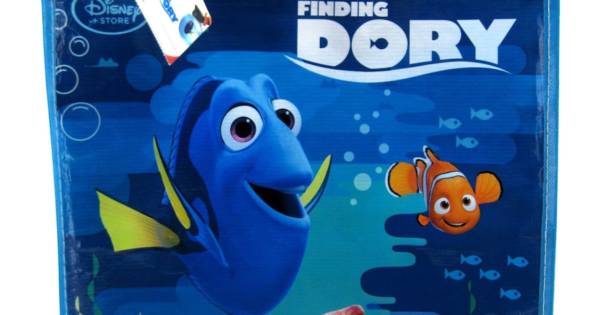 Dan the Pixar Fan: Finding Dory: Disney Store Reusable Tote Bag