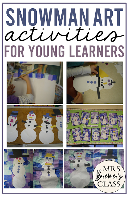 Snowman Art for Kindergarten | Mrs. Bremer's Class