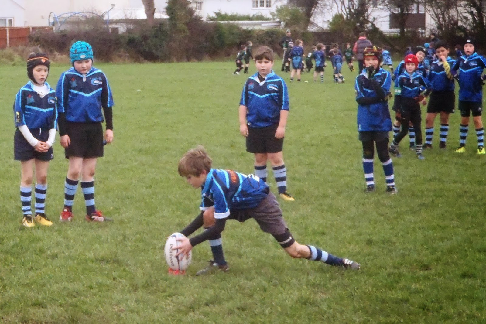Mumbles Dragons Under 11's Rugby Team: February 2015