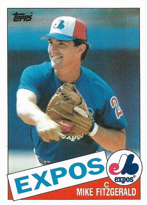 1985 Topps: #34T - Mike Fitzgerald