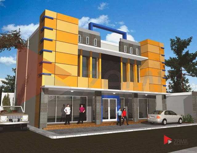 Ruko 2 Lantai 3 Pintu Cocok Buat Kantor | Ruko Design Interior