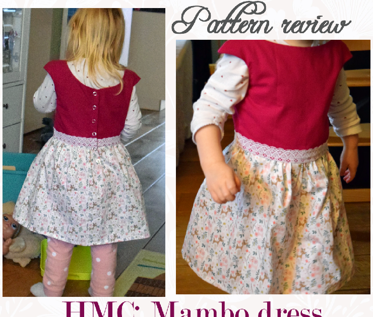 Pattern review: Homemade mini couture: mambo dress