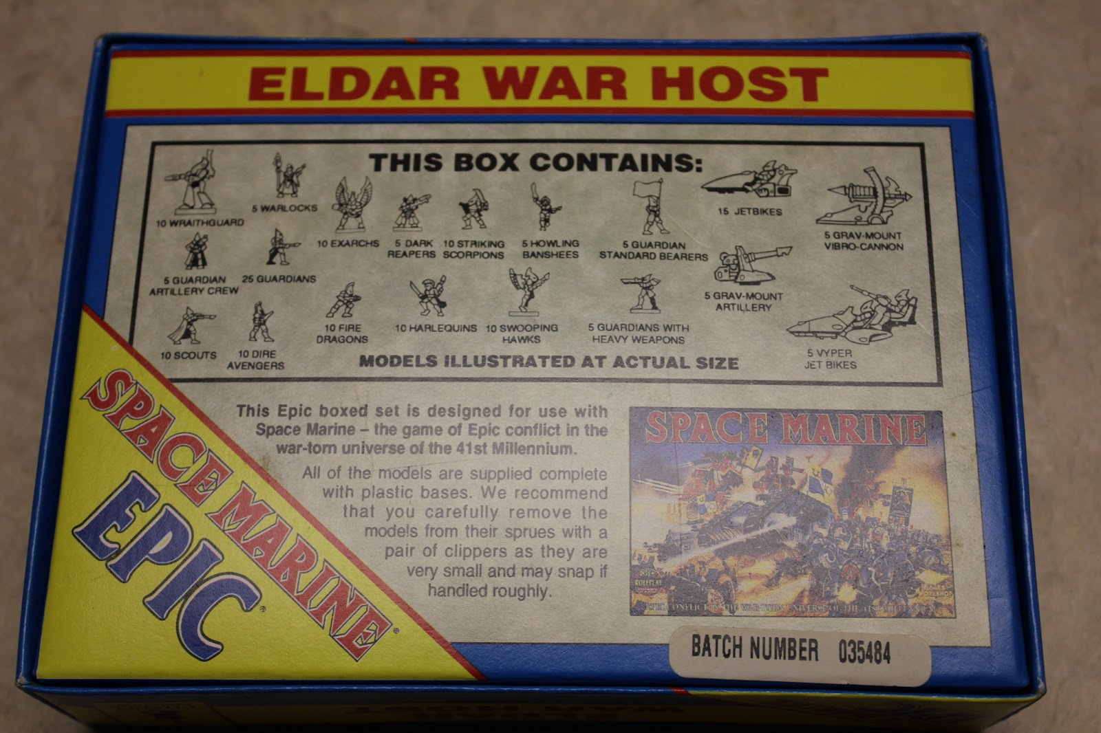 Sons of Twilight: Classic Epic Eldar War Host Box