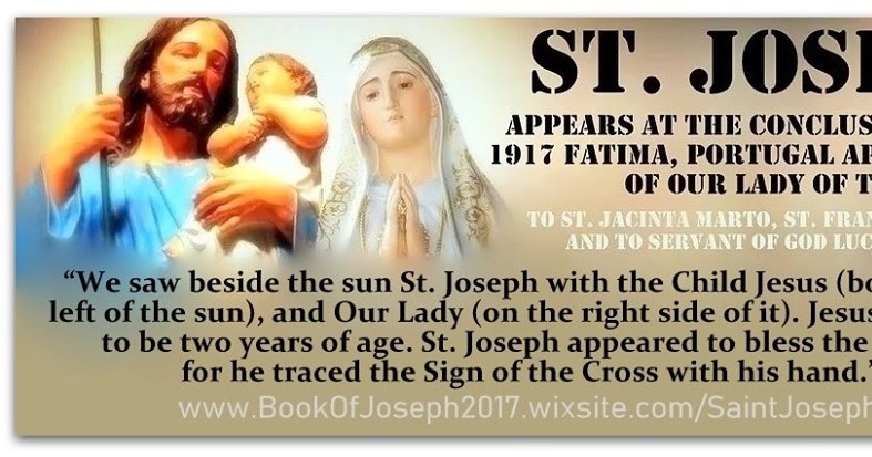 AD TE BEATE IOSEPH ☩ TO THEE O BLESSED JOSEPH ☩: ST. JOSEPH APPARITION ...