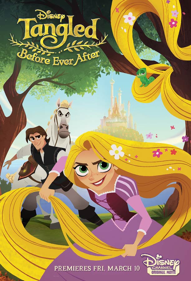 Rapunzel, the Effervescent Barefoot Princess with Magical Blonde Hair ...